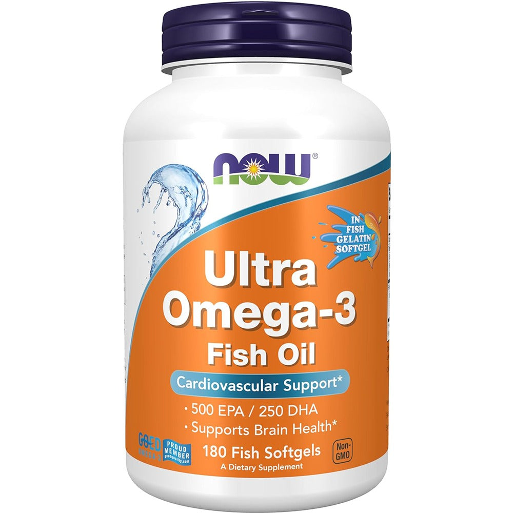 NOW Ultra Omega-3 180 Capsules | UK2GULF.COM – UK 2 Gulf