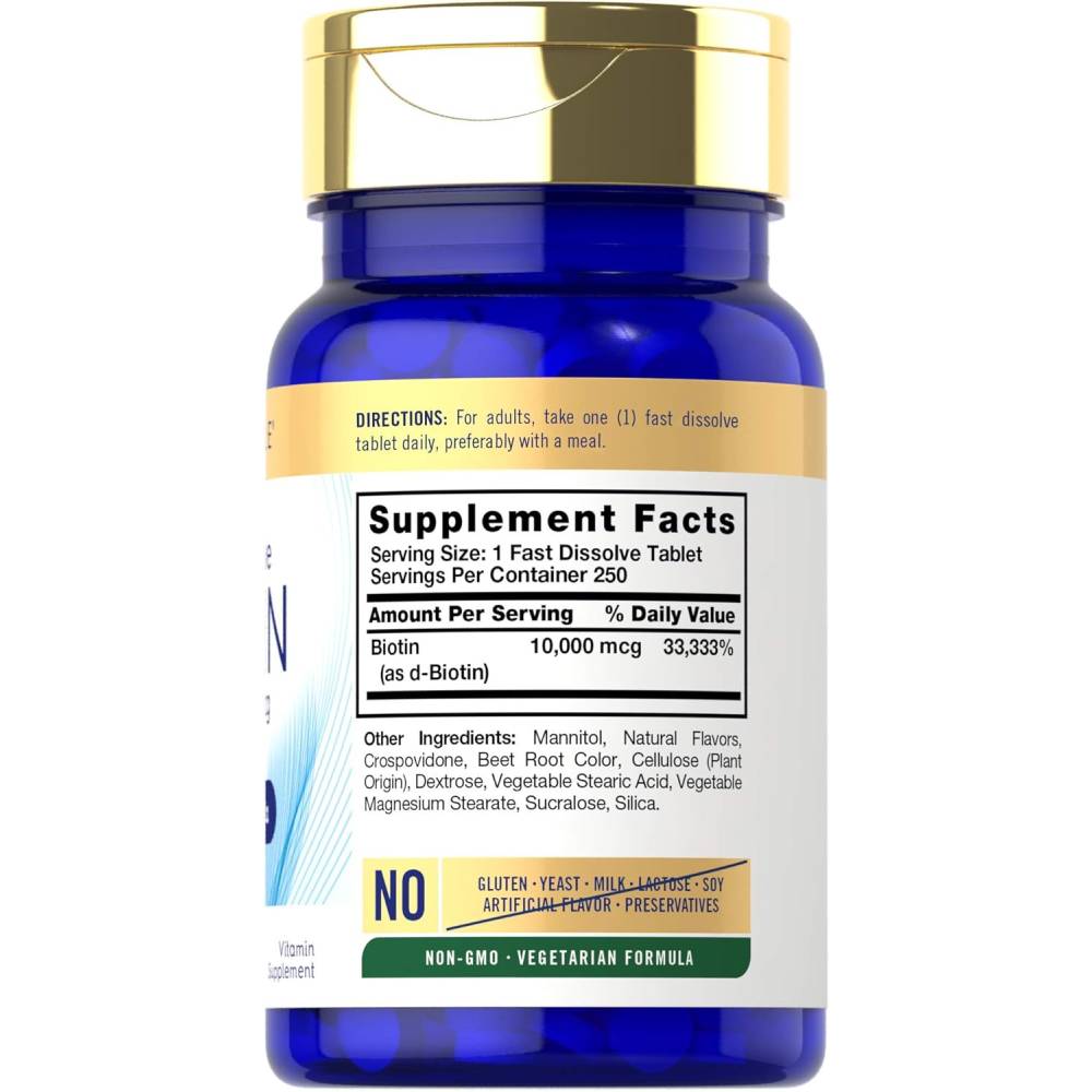 أقراص بيوتين سريعة الذوبان 10000 ميكروجرام – كارلايل | UK2GULF.com – UK ...